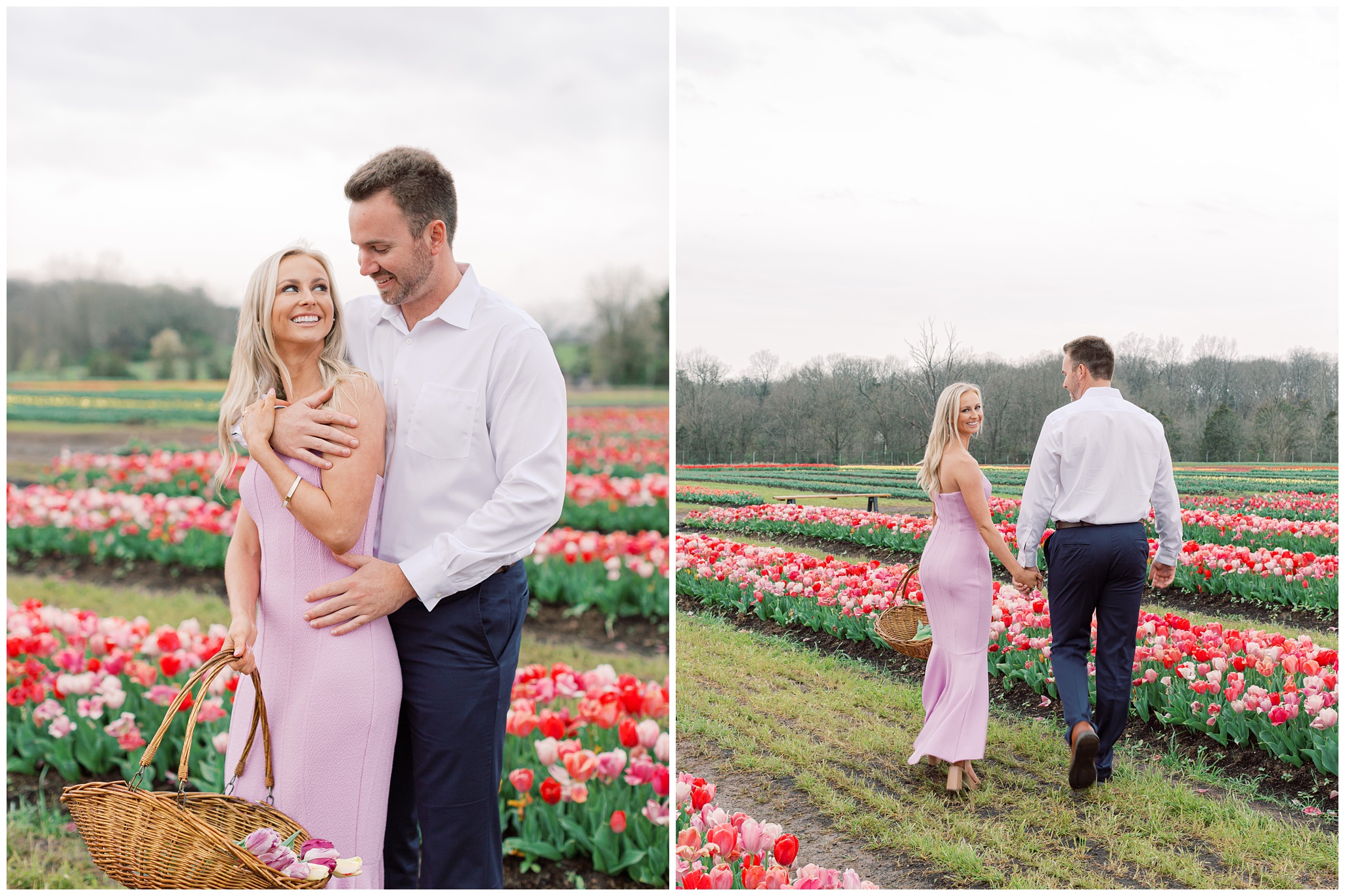 Burnside Farms Tulip Engagement | Nokesville, VA - Molly Lichten ...